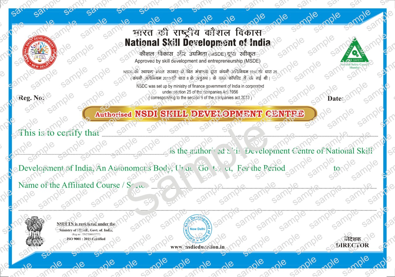 National Skill Development of India | www.nsdieducation.in ...